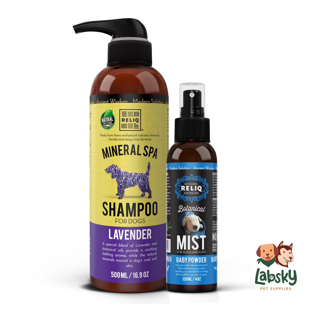 in stock Reliq Fragrance Bundle : 500ml Shampoo + 120ml Botanical Mist ...