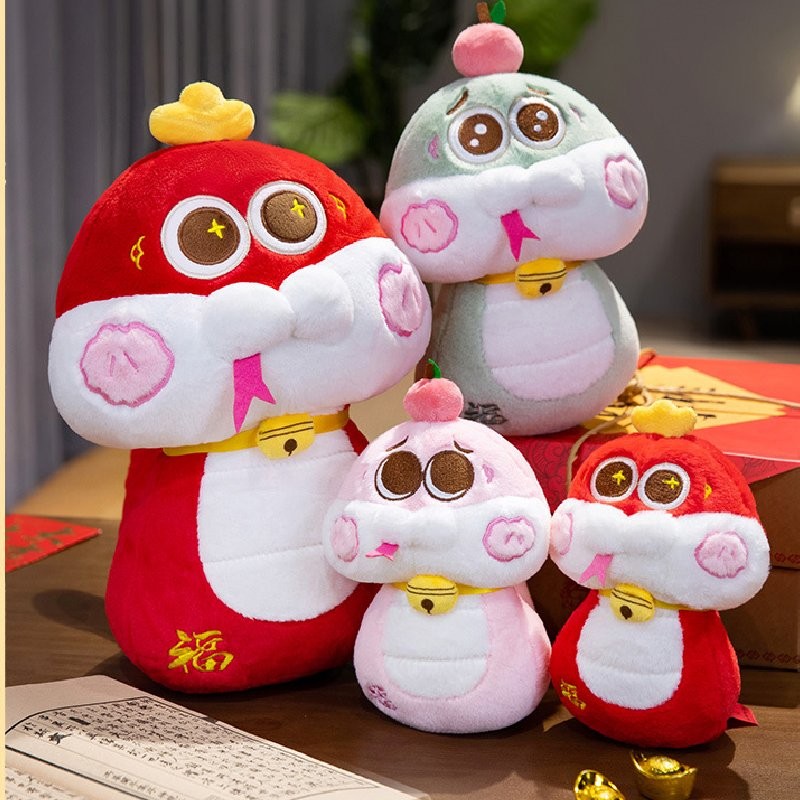 Plush Lovely Snake Toy Soft And Cuddly Stuffed Animal Available In ...