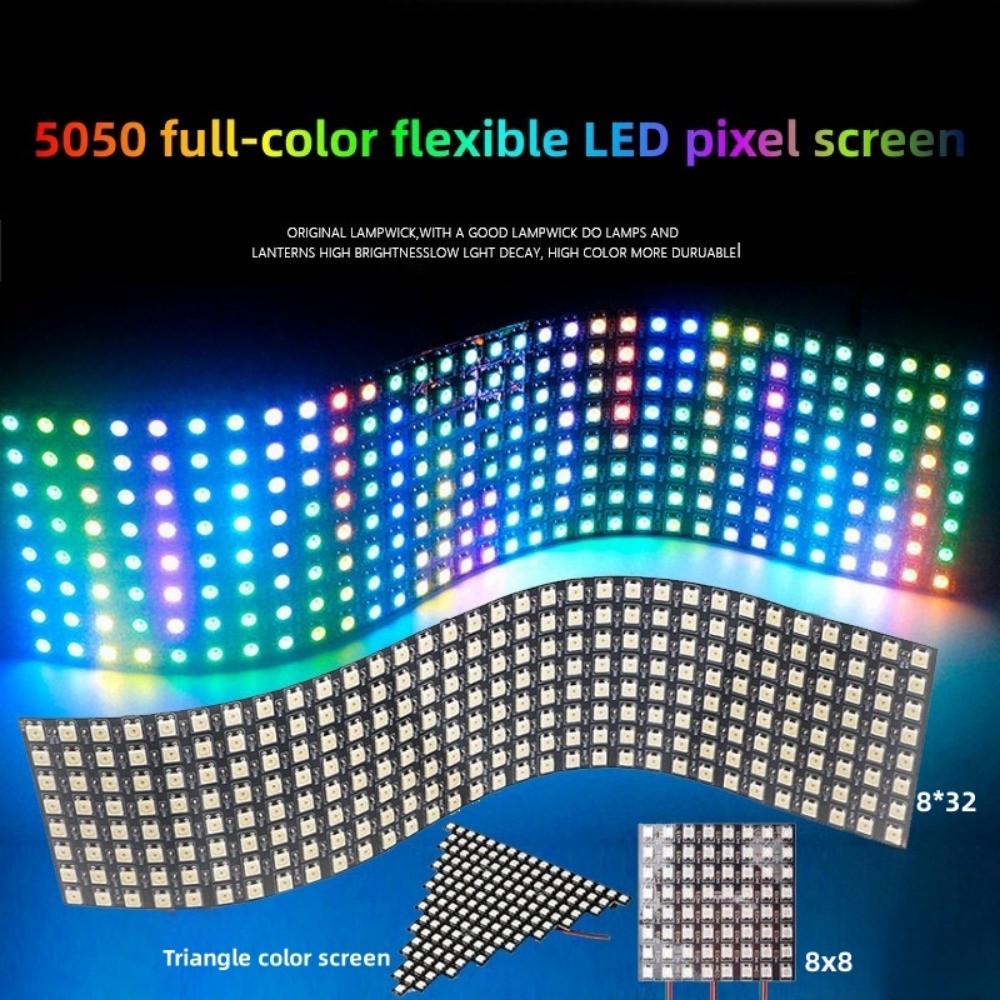 WS2812B LED Digital Flexible Individually Addressable Panel Light LED ...