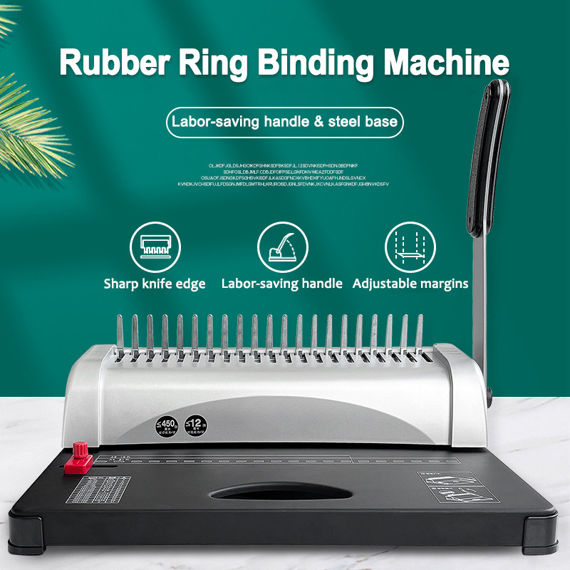 Comb Binding Machine A4/A3 Size Office 21 Hole Heavy Duty Binder ...