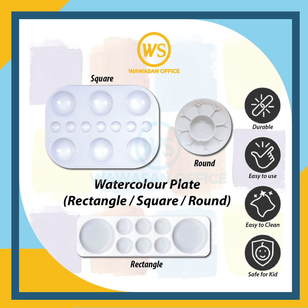 Watercolour Palette / Colour Palette Watercolor / Water Colour Plate ...