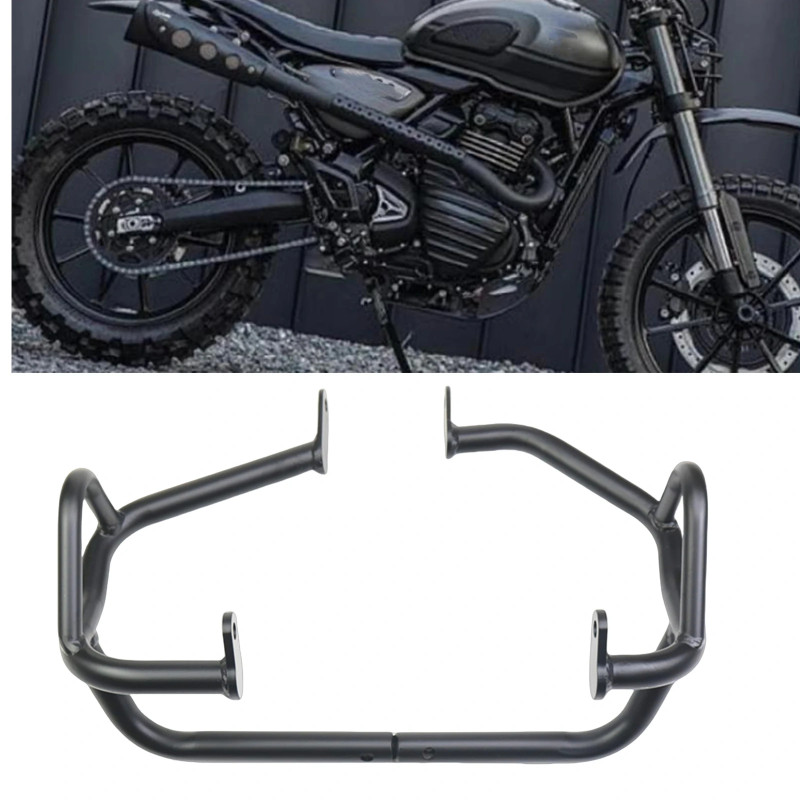 Motorcycle Lower Bumper Engine Guard Crash Bar For Triumph Scrambler ...