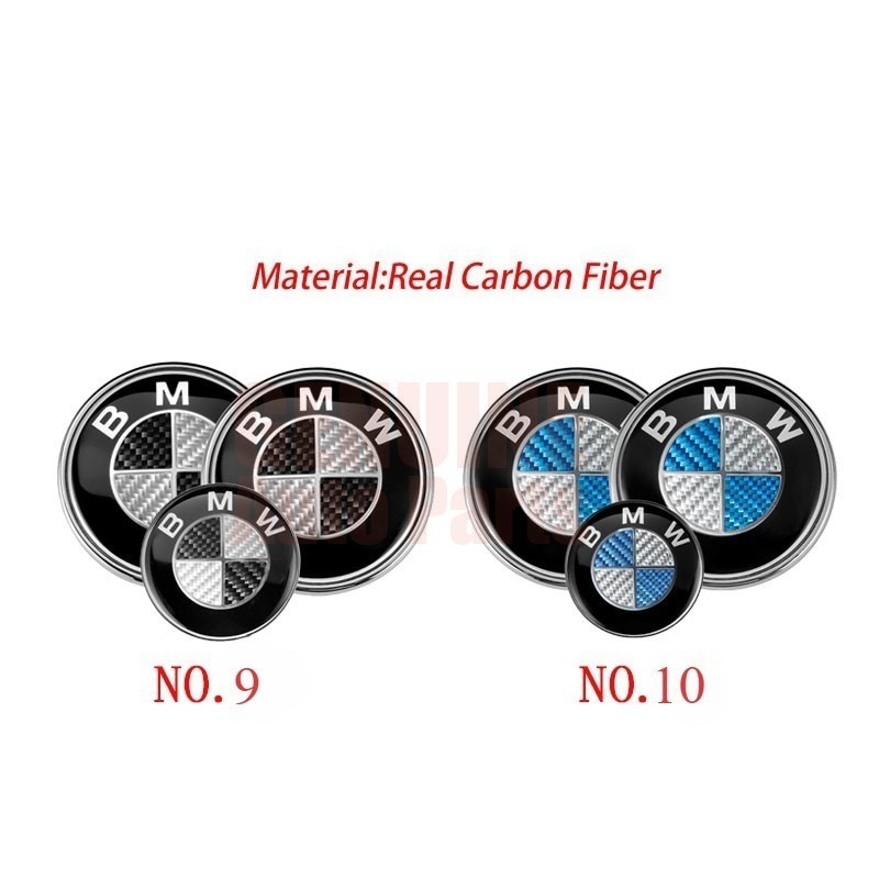 3pcs fore60 e39 e34 e46 e32 82mm car front hood emblem 82mm auto trunk ...