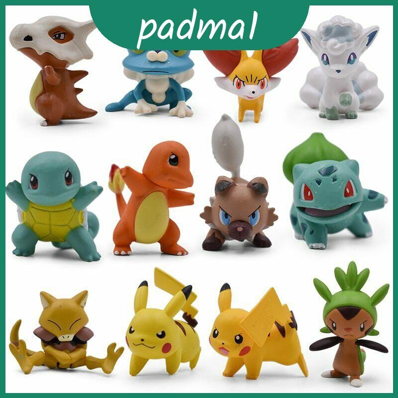 Pokemon 4cm Exquisite Character Anime Action Toy Figure Model Featuring ...