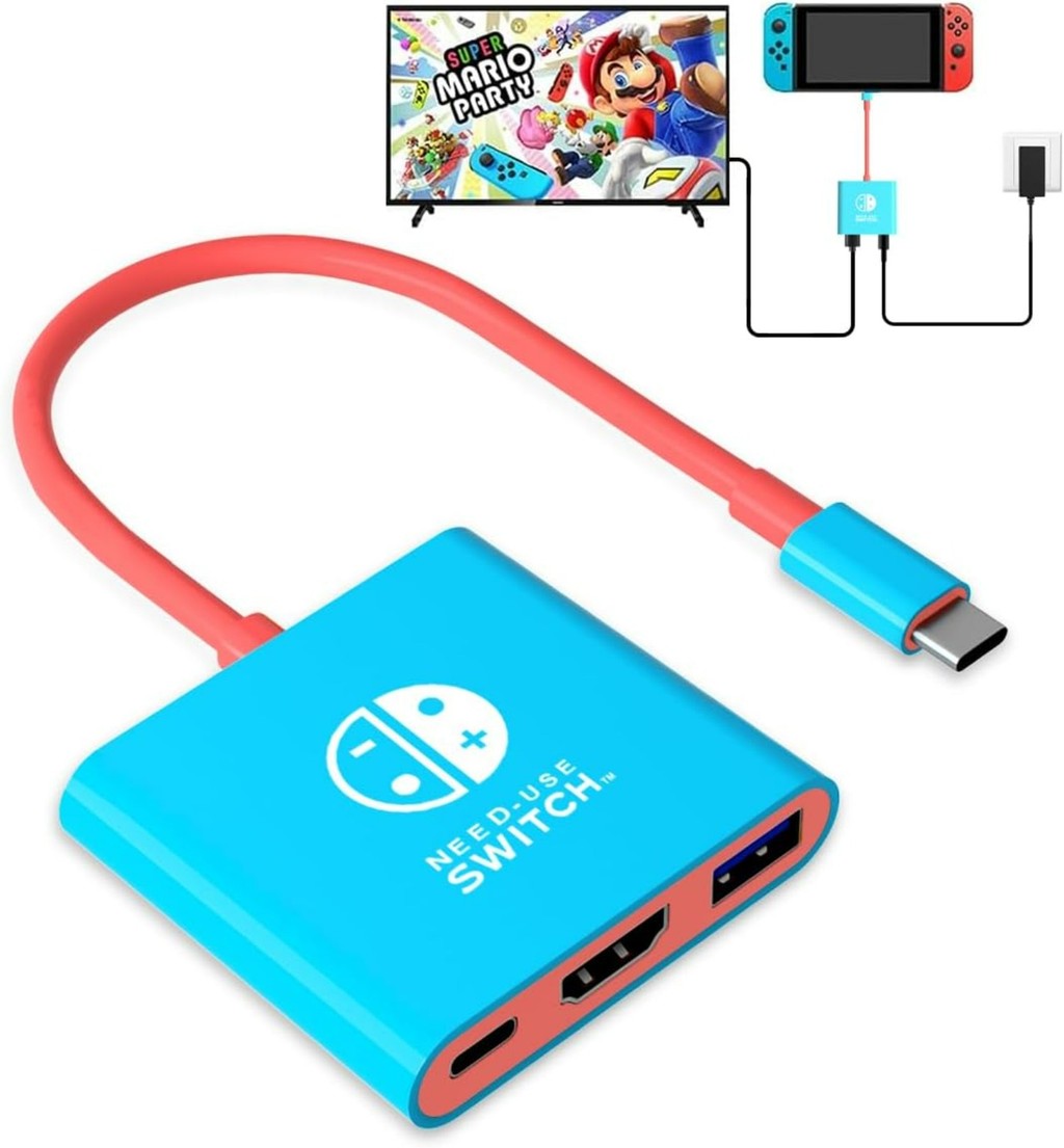 Switch Dock for Nintendo Switch TV Adapter Portable Switch Docking ...