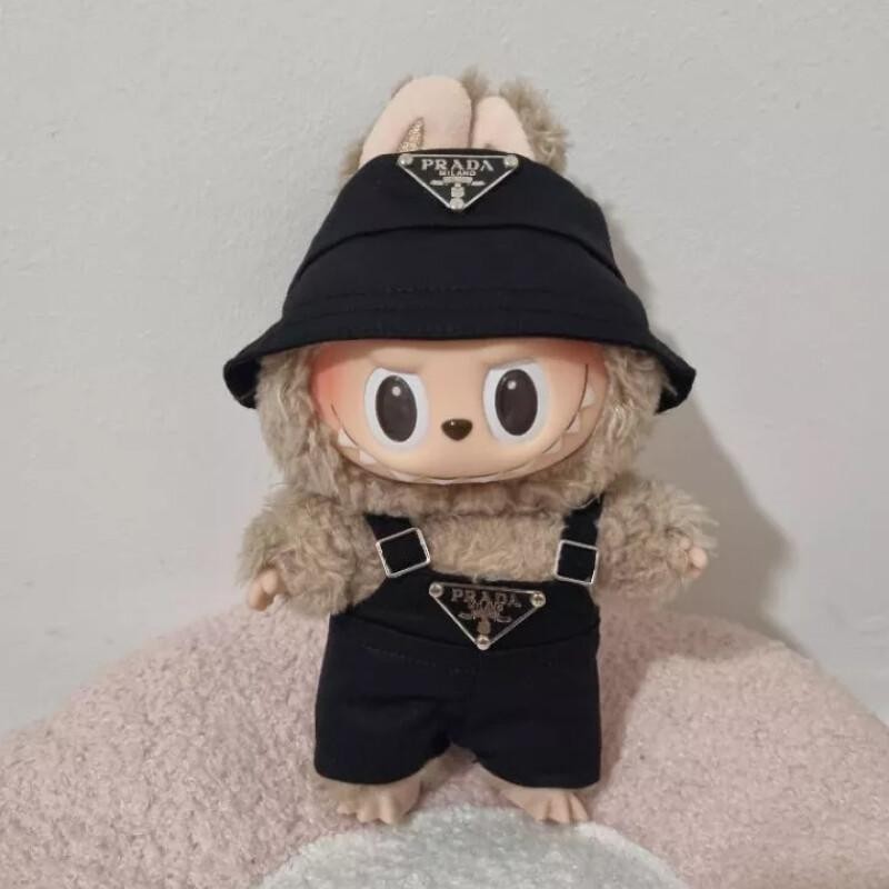 Labubu V1 Macaron Doll Clothes Rompers Pants Hat Set for Labubu V2 ...