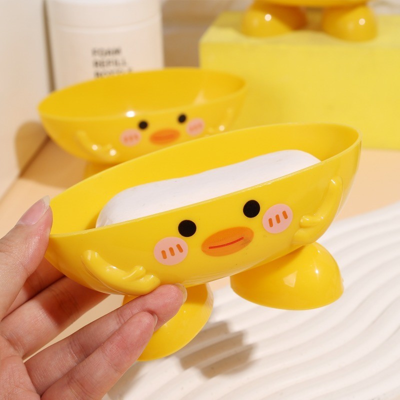 Little Yellow Duck Soap Box - Bathroom Products Soap Rack - Travel Soap ...