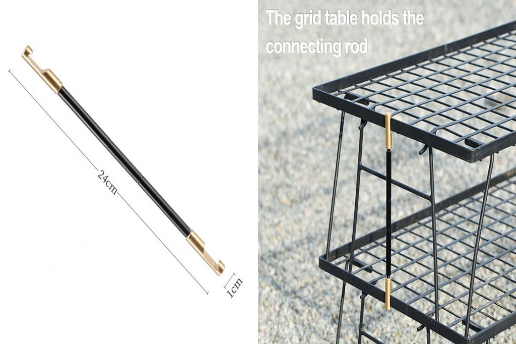 Mesh Table Connector Rod Folding Table Connector Rod Adjustable ...