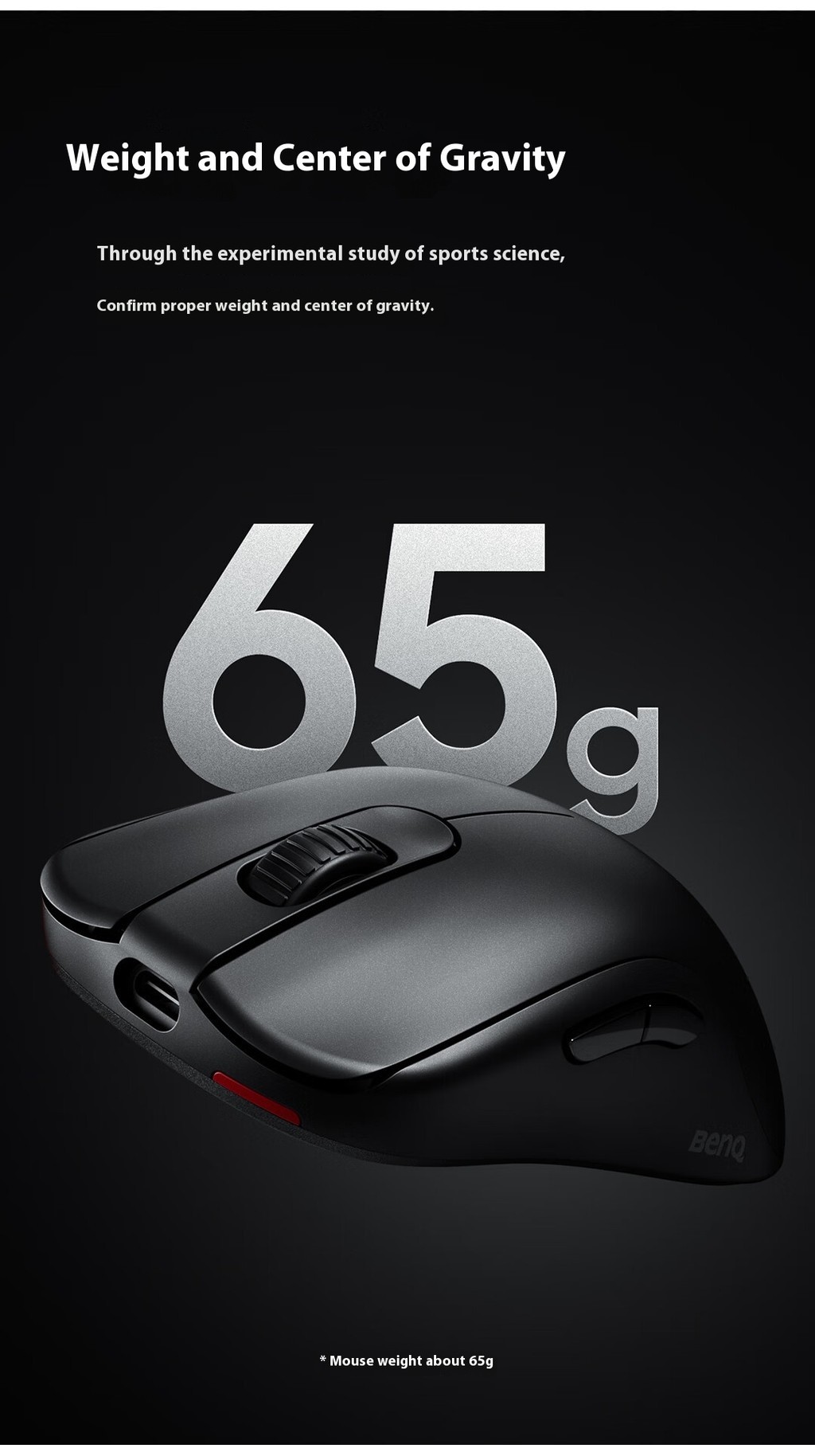 ZOWIE GEAR FK2-DW Wireless Gaming Mouse 2.4G Wireless PAW3950 8K Dongle ...
