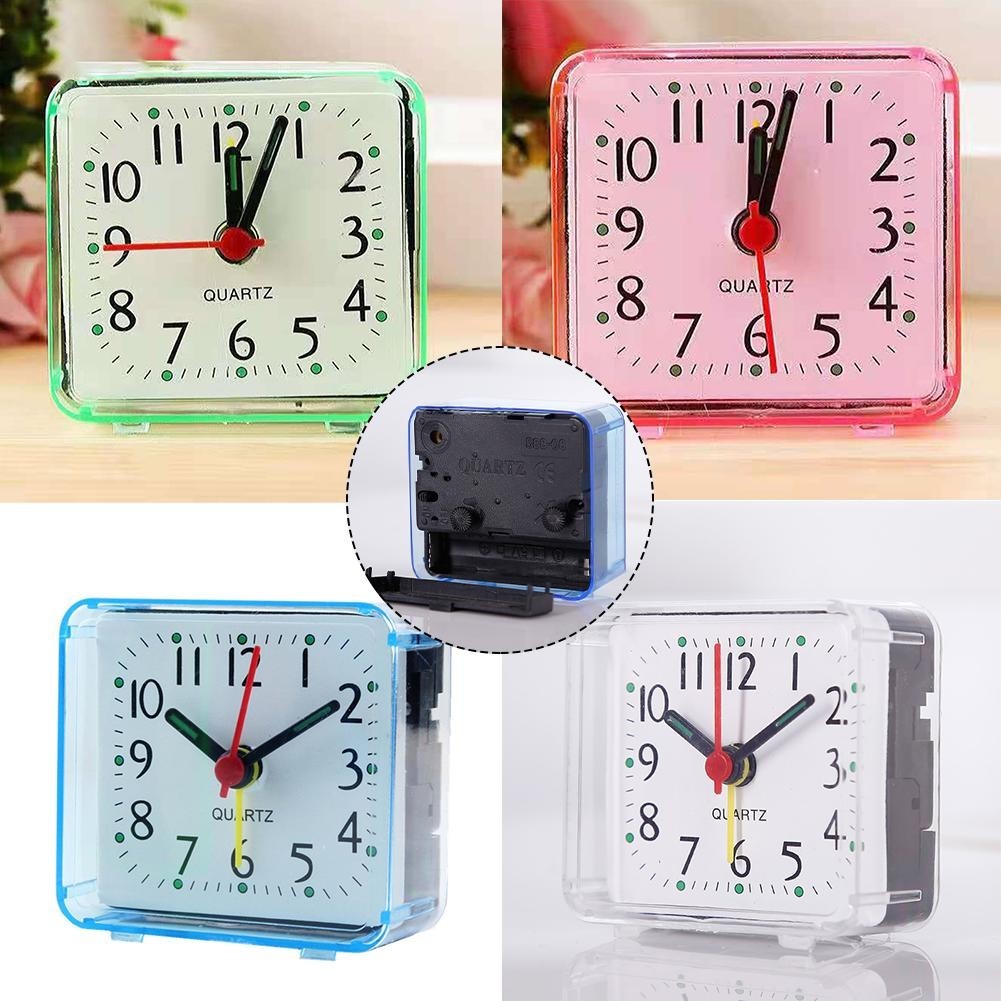 [ELECT] Bedside Small Alarm Clock Quartz Battery Operated Wake Up With ...