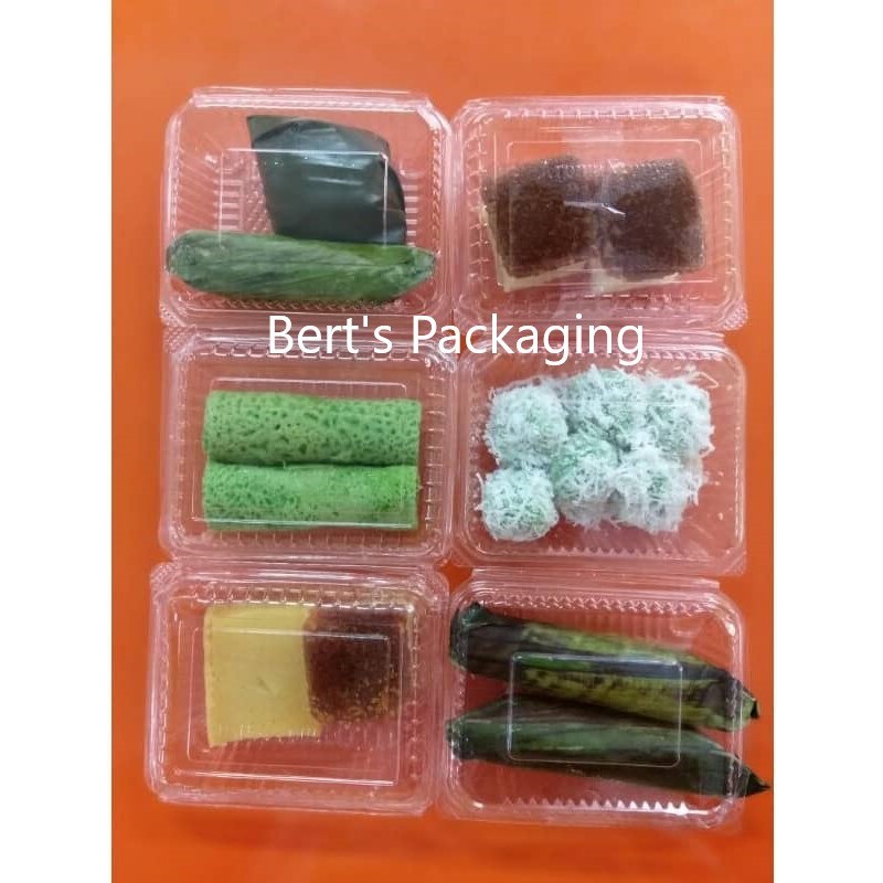 in stock OPS-H3 Bekas Kuih with Lock ±50pcs-100pcs / Bekas Kuih Nyonya ...