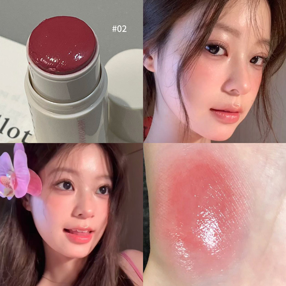 5 Colors Water-light Blush Stick - Moisturizing Gloss Creamy Face ...