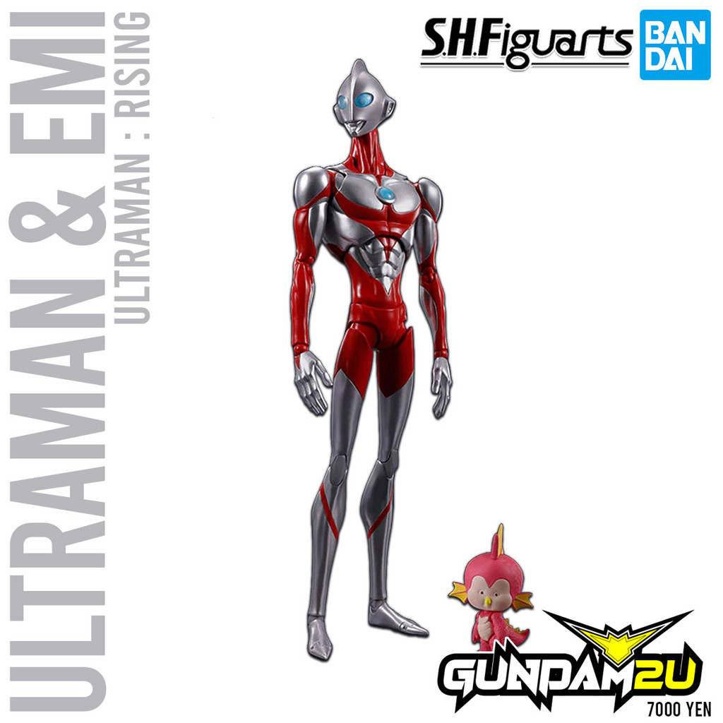 BANDAI SHF Ultraman & Emi [ Ultraman:Rising ] - Action Figure Tamashii ...