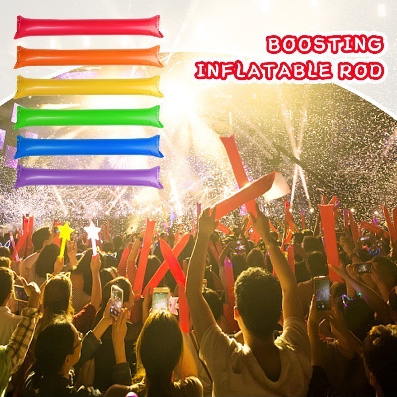Concert/sports day cheer, inflatable rod props | Shopee Malaysia