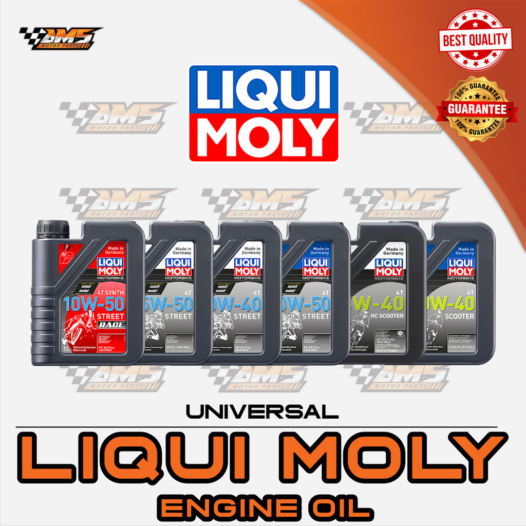 LIQUI MOLY ENGINE OIL AND GEAR OIL FOR MOTORCYCLE | Shopee Malaysia