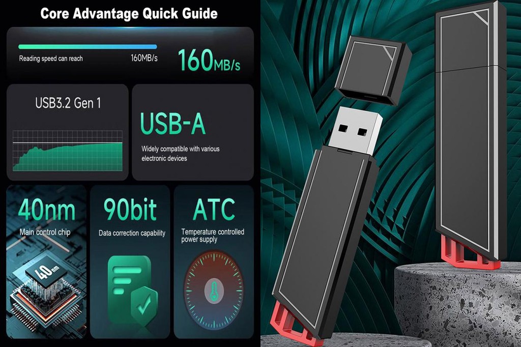 Br High Speed Data Transfer Portable Usb 3 0 Flash Drive With Indicator Light Fast Transfer Low