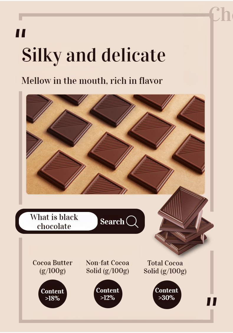 Special Sugar-Free Couple Chocolate/100% Pure Dark Chocolate/Diet ...
