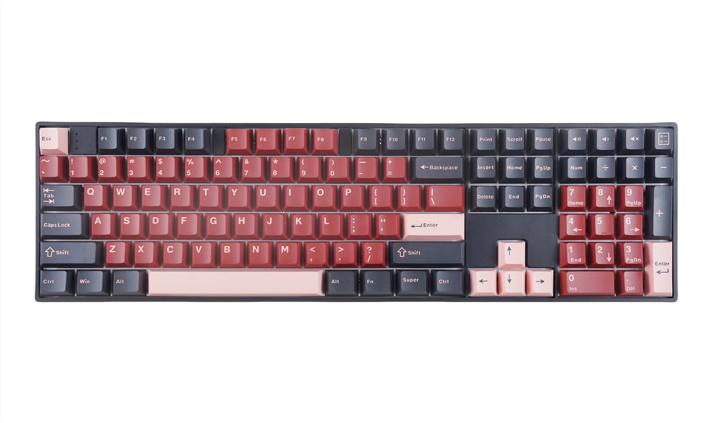 Royal Kludge RK108 Keyboard Mechanical 100% Layout RGB Bluetooth 3-mode ...