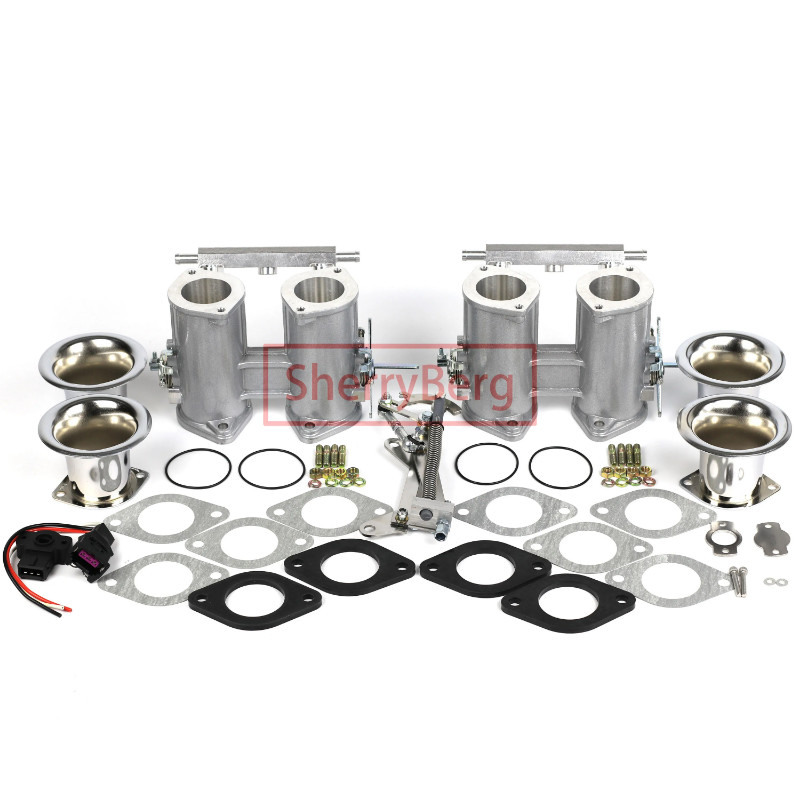 SherryBerg 40Dcoe 40 Dcoe 40mm EMPI Twin 40mm Throttle Bodies+ Linkage ...