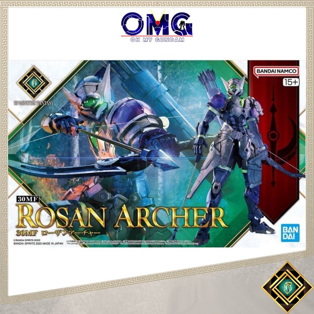 Bandai 30MF Rosan Archer 68349 Plastic Model 30 Minutes Fantasy Rosam ...