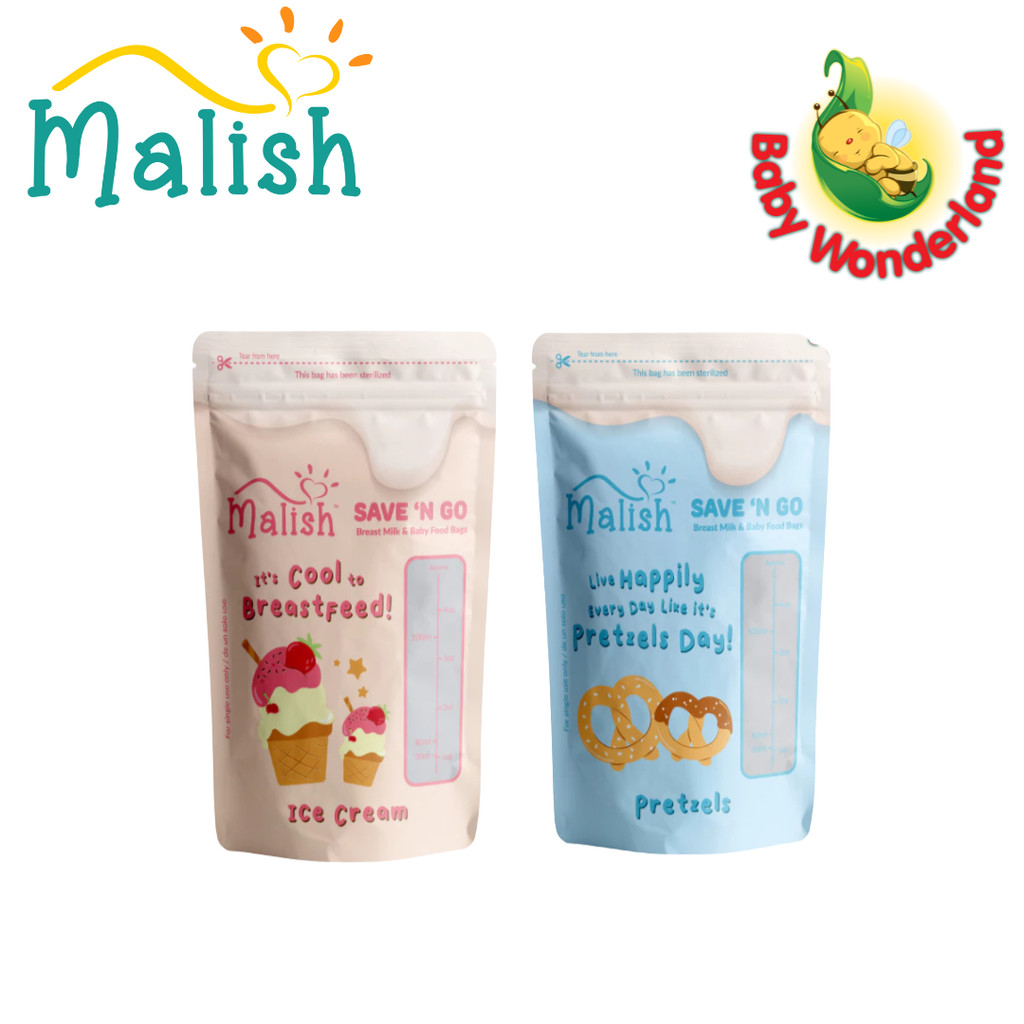 Malish Breastmilk Storage Bag (4oz x 30's) | Shopee Malaysia