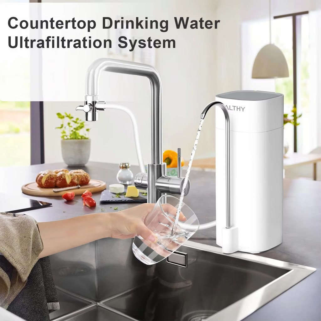 ALTHY Countertop Faucet Drinking Water Filter Purifier Ultrafiltration ...