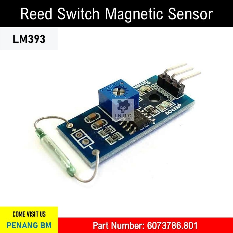 Reed Switch Magnetic Sensor, LM393 | Shopee Malaysia