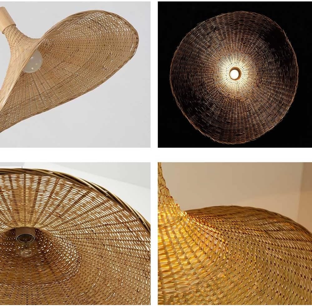 Japanese Muji Pendant Lamp Rattan Lampu Bamboo Pendant Light Muji ...