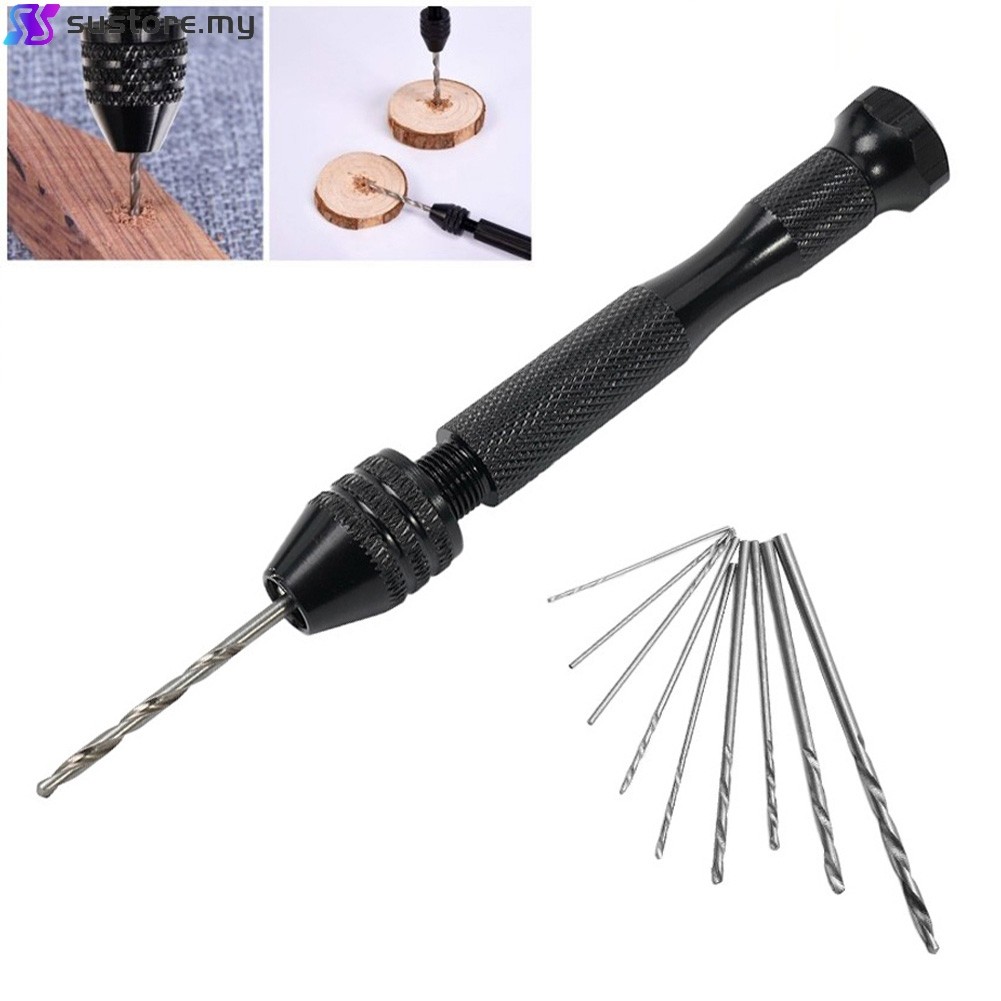 [Super]0.3-3.2mm Small Hand Drill Woodworking Drilling Tools For Models ...