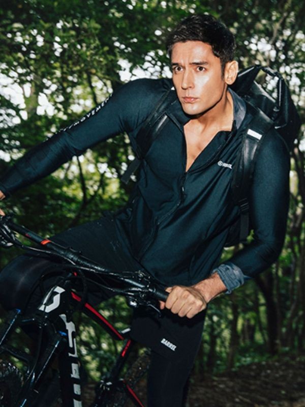 Korean Men's New Full-body Sun Protection Quick-drying Surf Suit Split ...