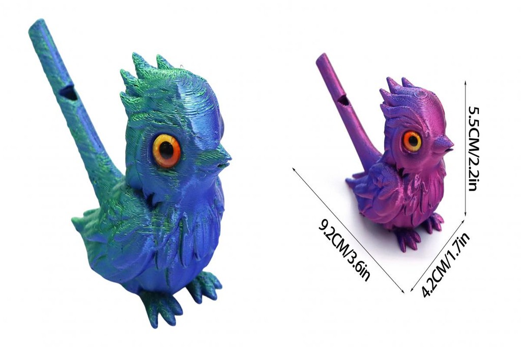 Angelorid| Fun Bird Whistle Cute Bird Whistle Colorful Bird Whistle Toy ...