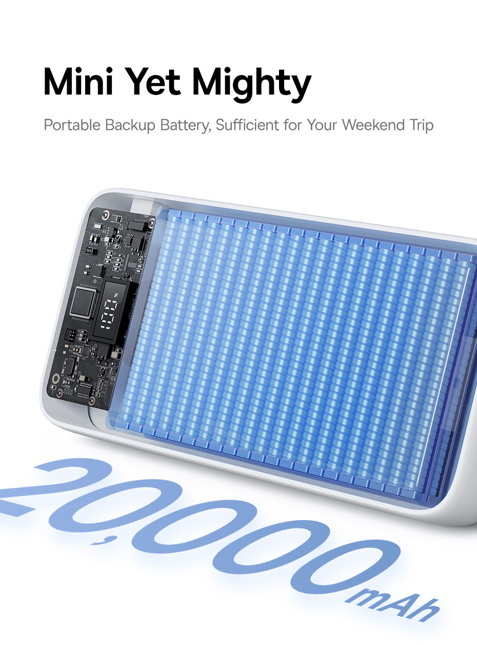 Baseus Lipow Dual-Cable Power Bank 10000/20000mAh 22.5W Fast Charging ...