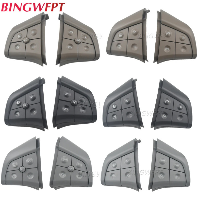 3 Colors Car Multi-function Steering Wheel Buttons Control Switch ...