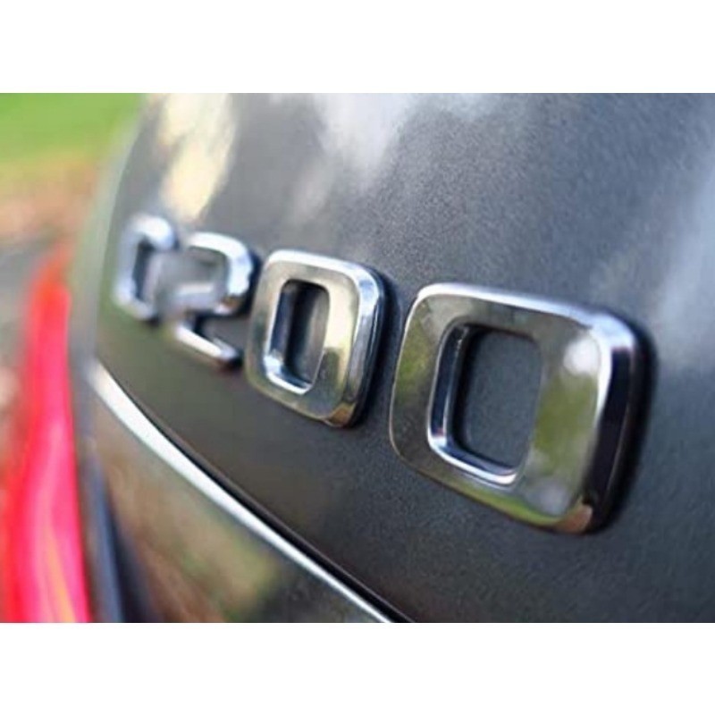 Mercedes-Benz C180 C200 C300 E300 Emblem C-class E-class logo Car Rear ...