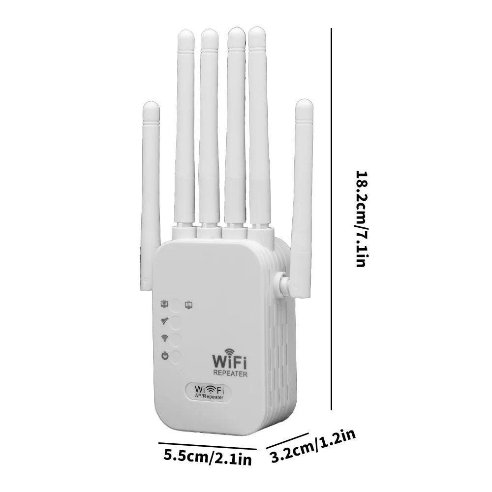 [Local Shipment] 1200Mbps Wireless WiFi Repeater WiFi Signal Booster 2.4G/5G Dual-band WIFI ...