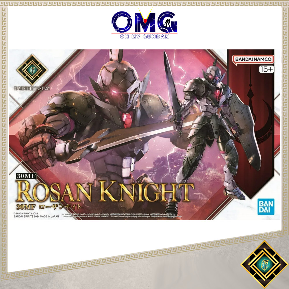 Bandai 30MF Rosan Knight 67177 30 Minutes Fantasy Rose Night Plamo OMG ...