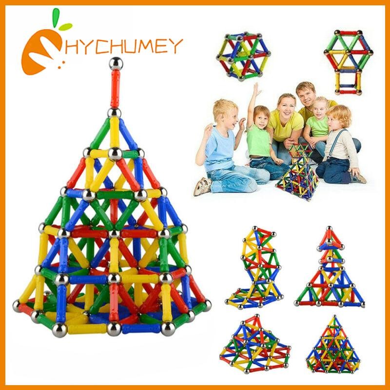 Magnetic Innovative Blocks Sticks Set For Development Brain Kids ...