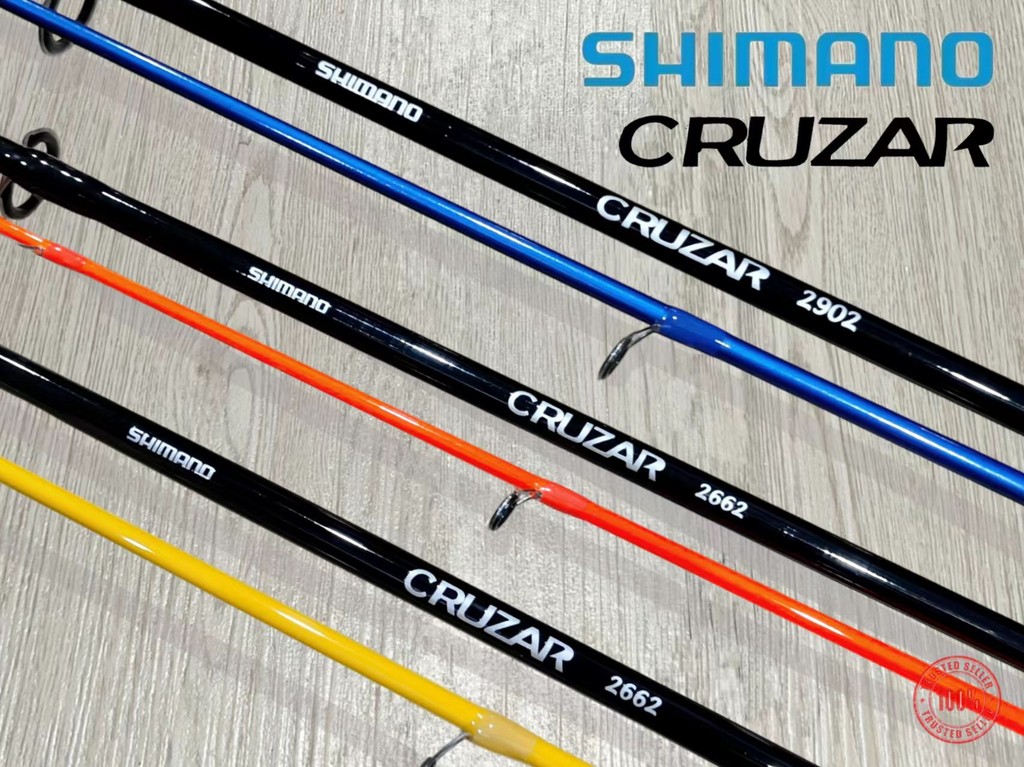SHIMANO CRUZAR SOLID SPINNING FISHING ROD | Shopee Malaysia
