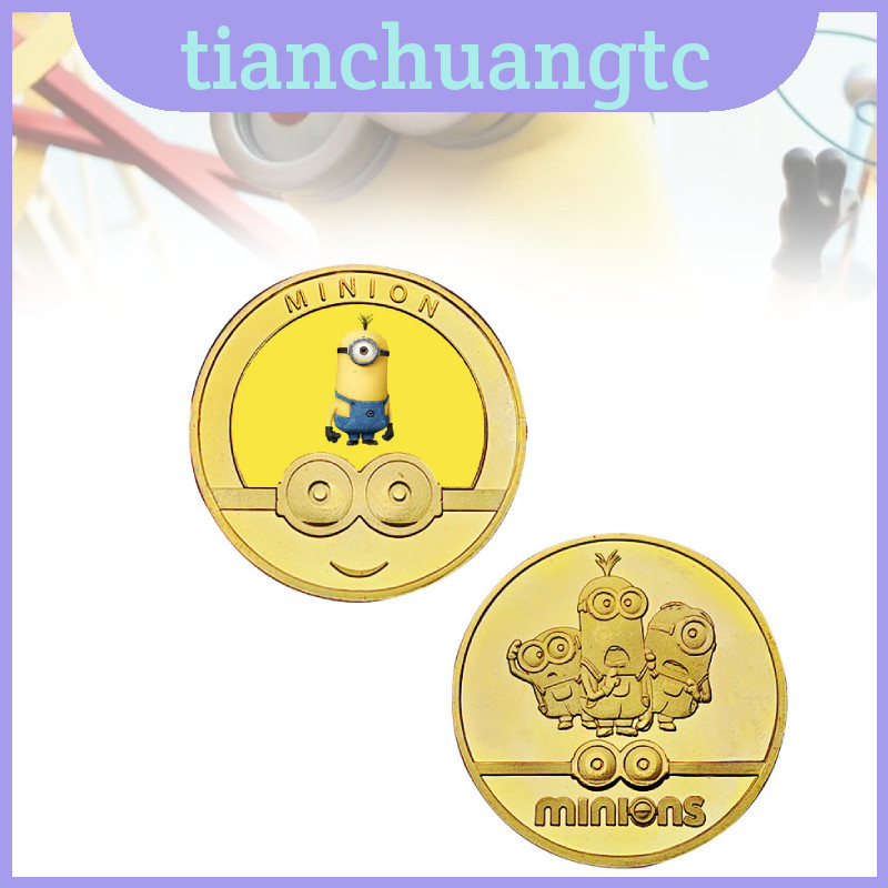 Minion Kevin Adorable Despicable Me Commemorative Coin Gift For And ...