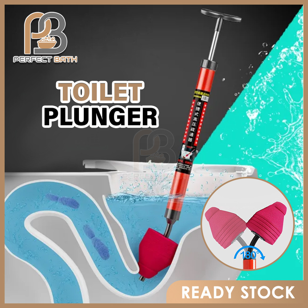 Perfect Bath Toilet Plunger Pelocok Tandas Pam Tandas Tersumbat Toilet ...