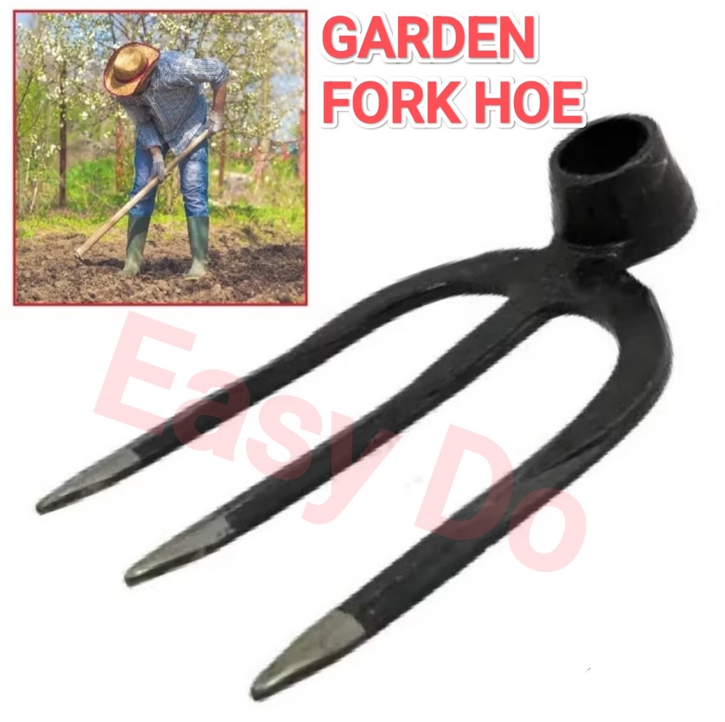Fork Hoe Cangkul Mata Tiga / Fork Hoe Cangkul Mata empat / Besi Cakar ...