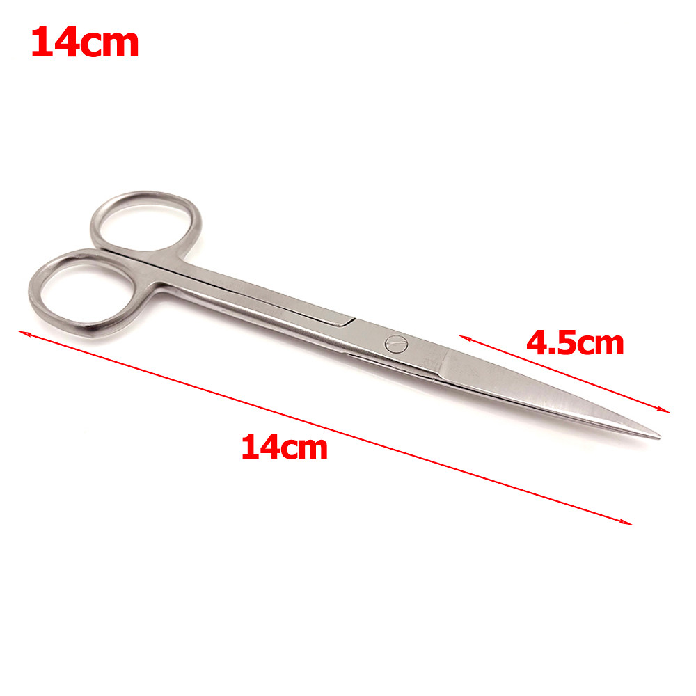 Stainless Steel Dental Surgical Scissors Straight Forceps Medical Tools ...
