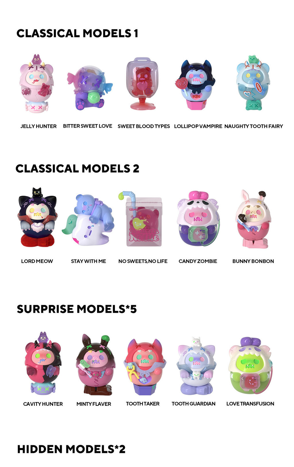 FINDING UNICORN x ShinWoo Vampire Candy Shop Series Blind Box (1 Pc ...
