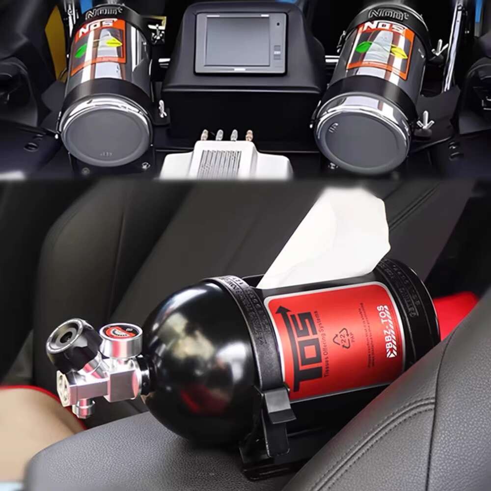 Modified NOS Tissue Box Car Interior NOS Nitrogen Cylinder Tissue Tube ...