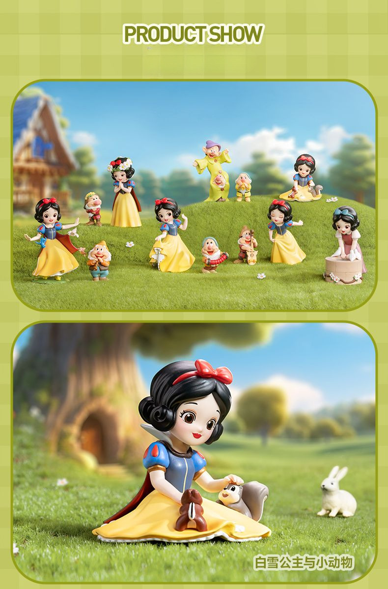 Disney Snow White Classic Series Blind Box Handmade Cute Gift Toy ...