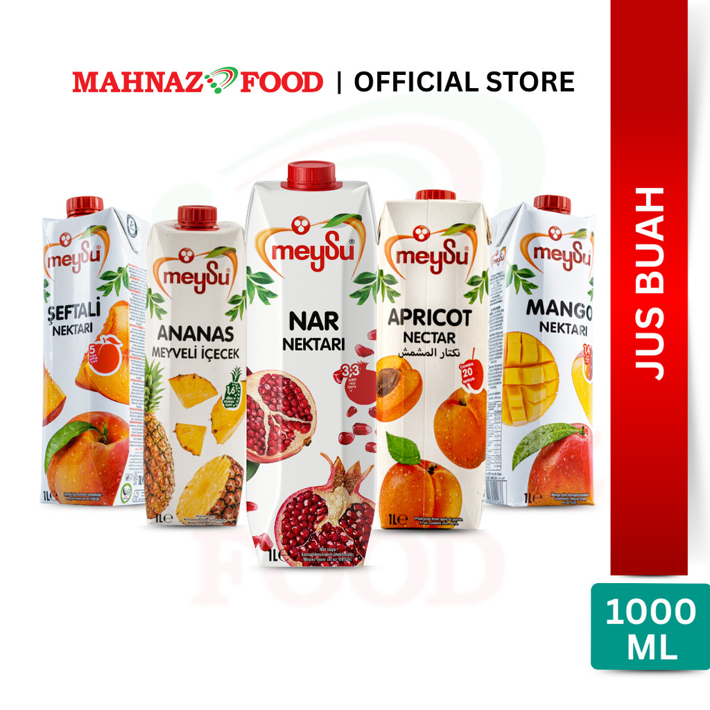 MAHNAZ FOOD Meysu Nectar Juice - Pomegranate/Mango/Apricot/Pineapple ...