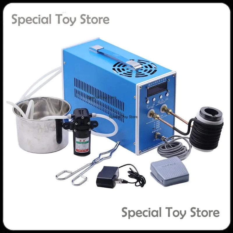 3000W High-frequency Induction Heating Machine ZVS Induction Heater Silver Gold Melting Furnace ...