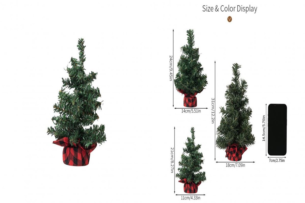 High-quality Compact Christmas Tree Small Artificial Christmas Tree ...