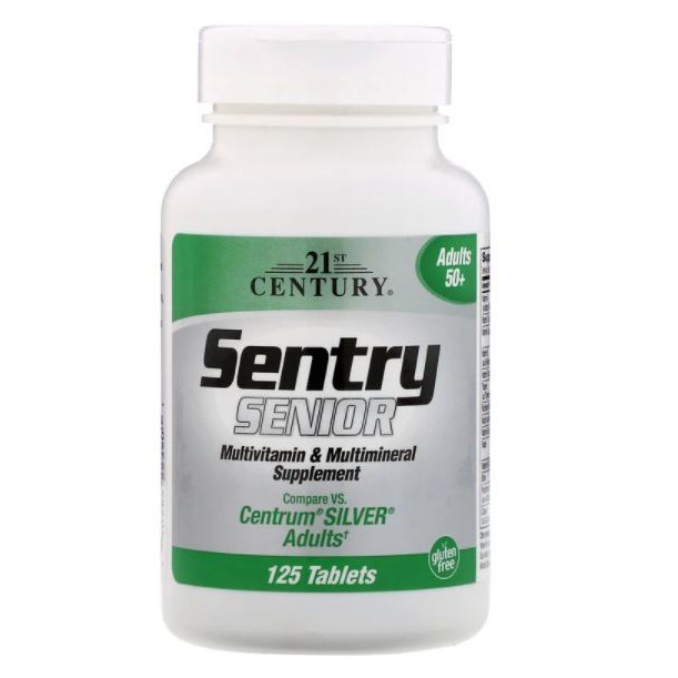 in stock 21st Century, Sentry Senior, Multivitamin & Multimineral ...