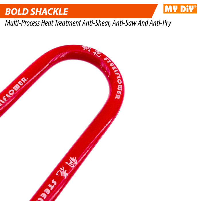 HEAVY DUTY FORK LOCK U LOCK MOTORCYCLE LOCK GLASS DOOR LOCK / KUNCI ...